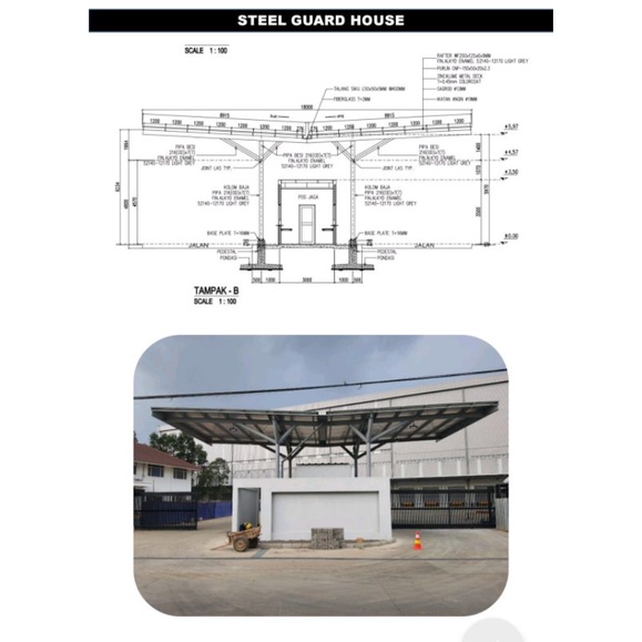 Jual STEEL GUARD HOUSE CANOPY Rp25.000 per kg | Shopee Indonesia