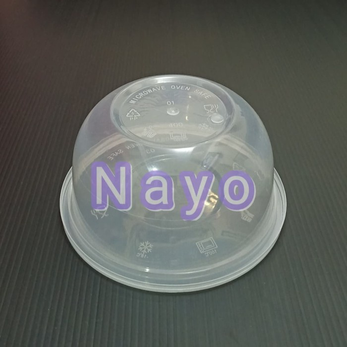 Jual Makanan-Toples- Cup Plastik 400 Ml/Cup Salad/Food Container ...
