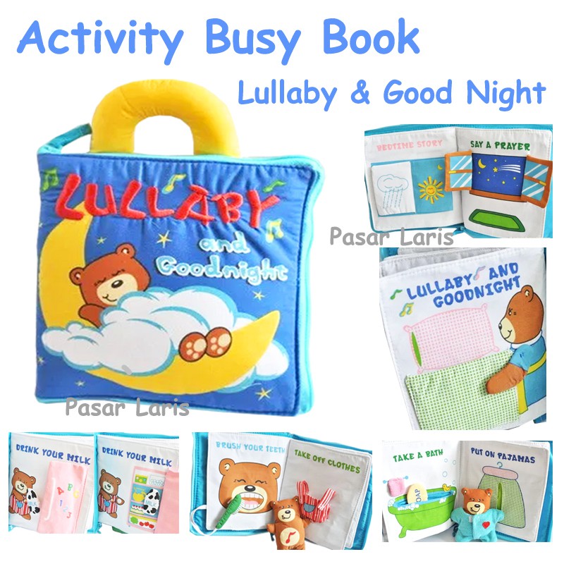Jual Buku Bayi Anak Softbook Buku Kain Soft Book Activity Busy Cloth ...