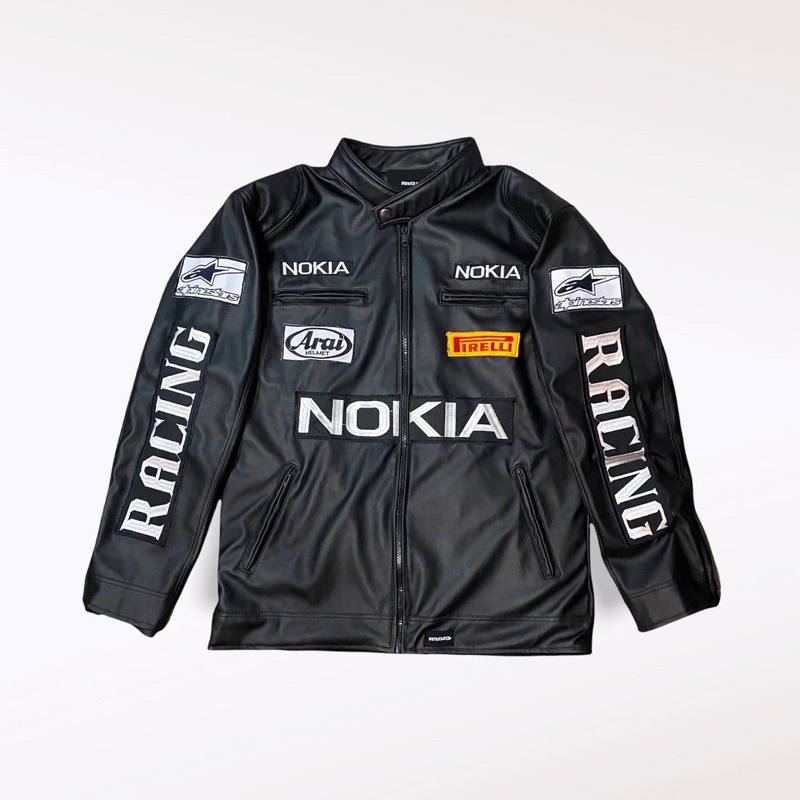 Jual NOKIA RACING JACKET LEATHER | Shopee Indonesia
