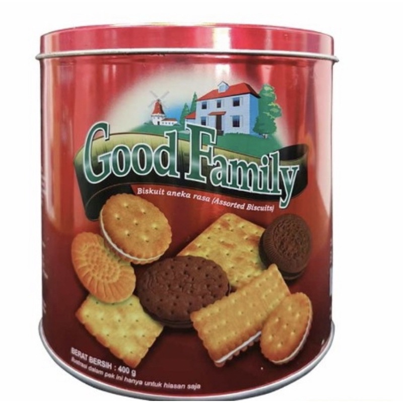 Jual GOOD FAMILY BISKUIT KALENG 400 GR | Shopee Indonesia