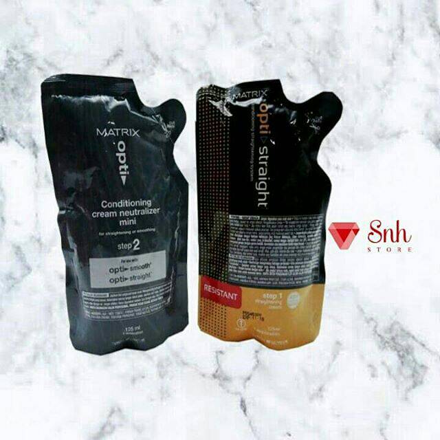 Jual MATRIX OPTI STRAIGHT/Obat smoothing/Pelurus rambut/smoothing ...