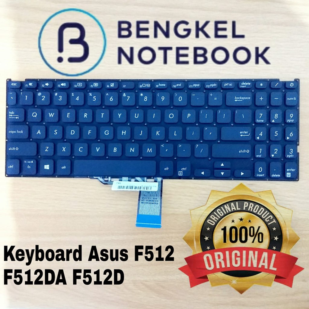 Jual Keyboard Asus F512 F512DA F512D X512D X512DA X512FA X512U X512UA ...