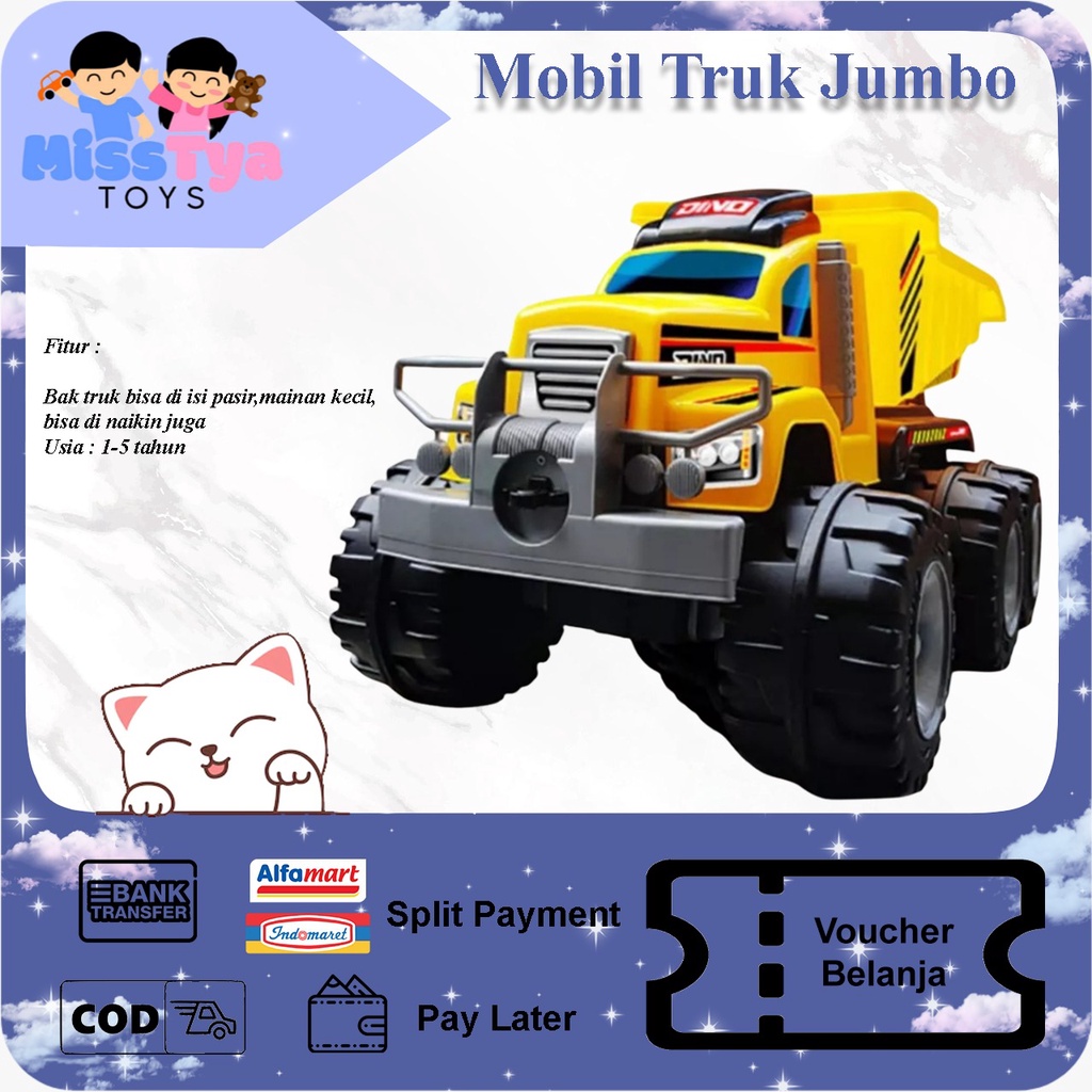 Jual MOBIL TRUK JUMBO - MOBIL TRUK SUPER JUMBO SHP DINO JUMBO | Shopee ...