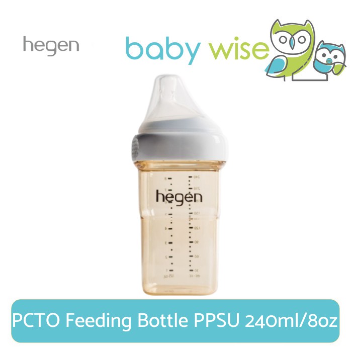 Jual Hegen PCTO Feeding Bottle PPSU 240ml/8oz | Shopee Indonesia