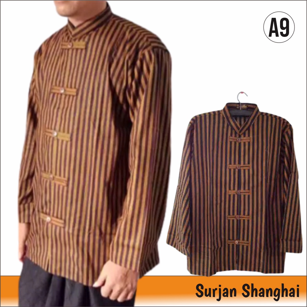 Jual kebaya wanita SURJAN LURIK SHANGHAI / BAJU SUNAN KALIJAGA | Shopee ...