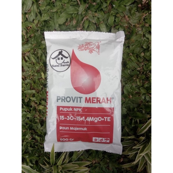 Jual PUPUK MEROKE PROVIT MERAH NPK 500 GRAM | Shopee Indonesia
