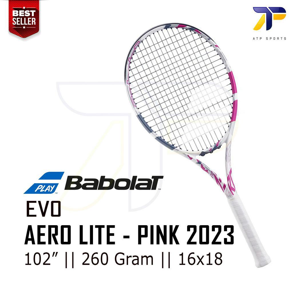 Jual Raket Tenis Tennis Racket Babolat Evo Aero Lite White Pink 102 260 ...
