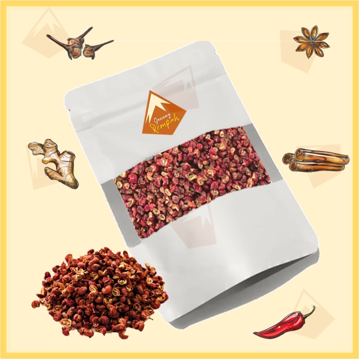 Jual Szechuan Peppercorn / Sichuan Pepper / Lada Bumbu Mala / Hua Jiao ...