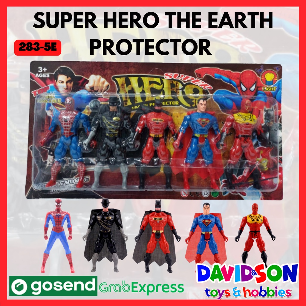 Jual SUPER HERO THE EARTH PROTECTOR (TOP TOME TOGETHER) | Shopee Indonesia