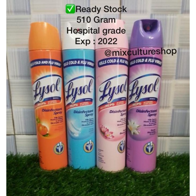 Jual Lysol Disinfectant Spray Ready Stock Lisnayaoke | Shopee Indonesia