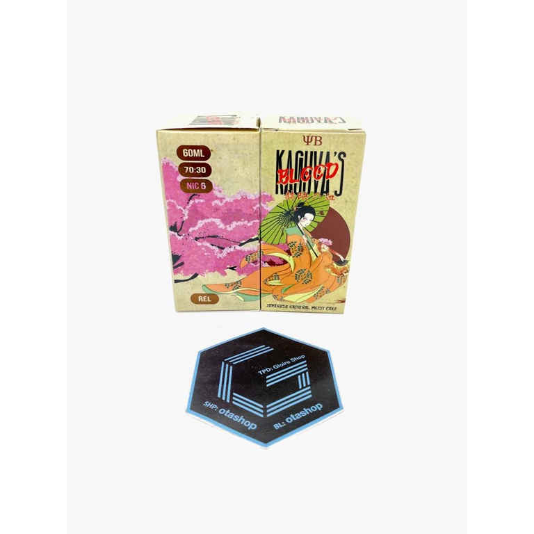 Jual YB Kaguyas Blood V1 60ML by Reza Arap ybrap Original Moist Cake ...