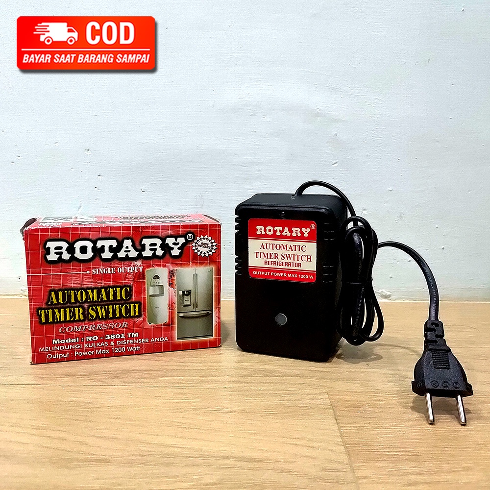 Jual ROTARY KULKAS 1200 W / AUTOMATIC TIMER SWITCH ROTARY / TIMER ...