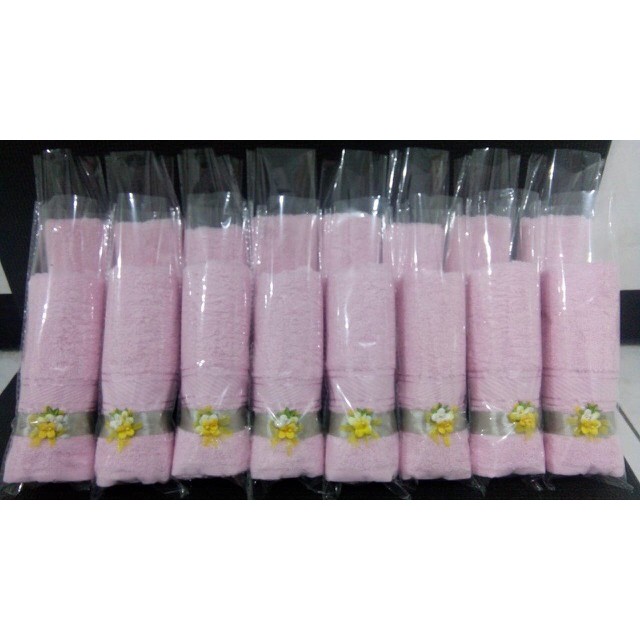 Jual Plastik Mika Packing dan Bordir Handuk Per pcs | Shopee Indonesia