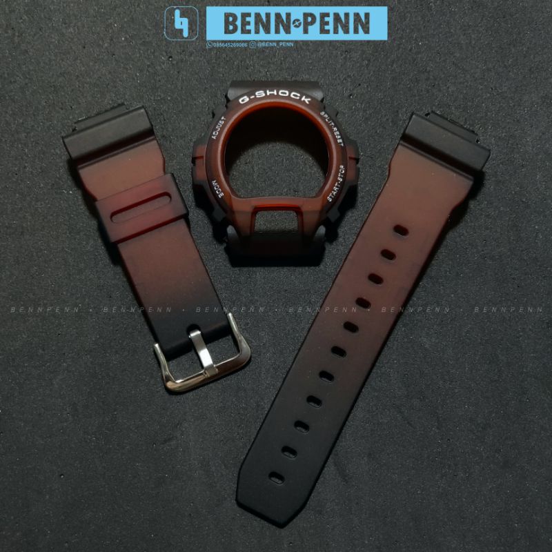 Jual BNB G 6900 / GLX 6900 / GB 6900 BROWN GRADATION BEZEL STRAP JAM TANGAN CASIO G SHOCK ...