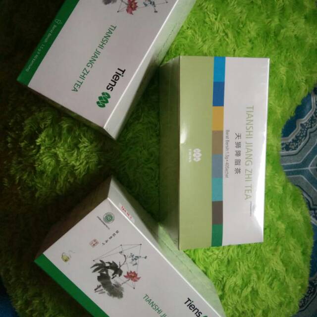 Jual TIANSHI jiang zhi tea 40pcs/box | Shopee Indonesia