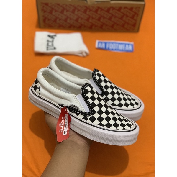 Jual VANS SLIP ON CHECKERBOARD CLASSIC VANS CATUR CLASSIC | Shopee ...