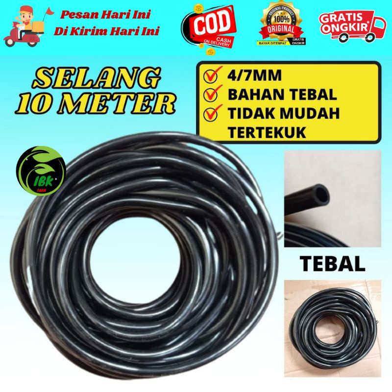 Jual Selang Sprayer 6 mm Selang Sprayer 4/7 mm Selang Harga 10 Meter ...