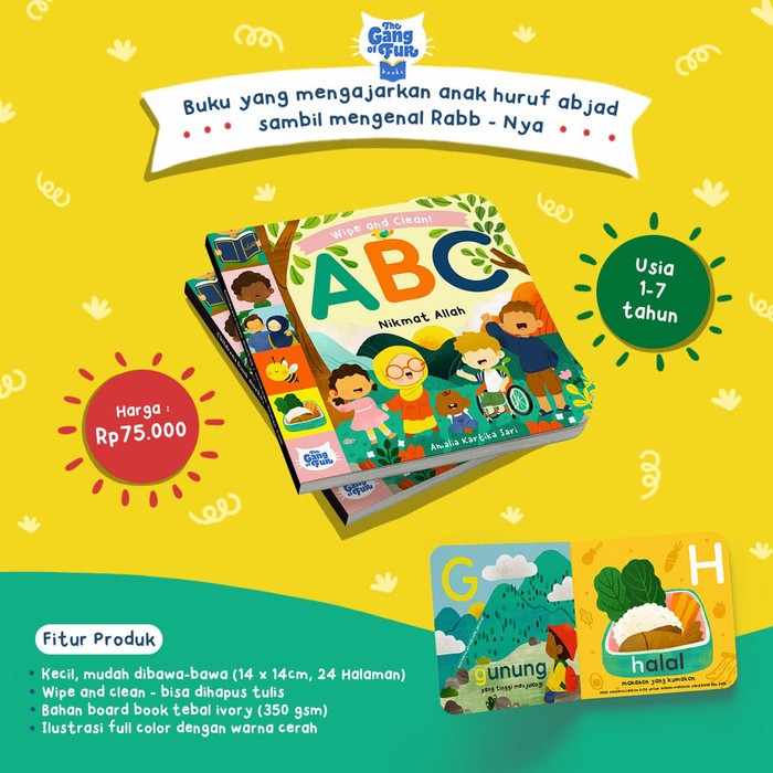 Jual Buku The Gang Fur ABC Nikmat Allah Amalia Kartika Sari / Buku ...
