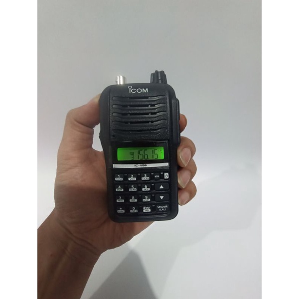 Jual ht icom ic V86 7 WATT ORIGINAL | Shopee Indonesia