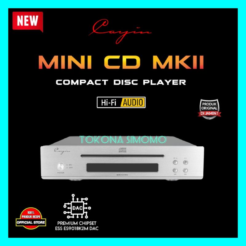 Jual Cayin Mini CD MK2 / MKII Hi-Fi Compact Disk Player / CD Player ...