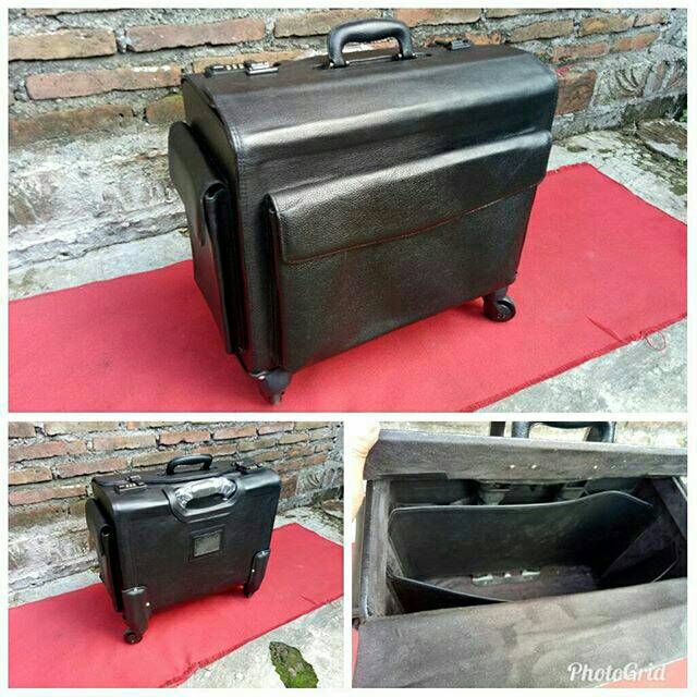 Jual Koper nav pilot roda 4 kulit (sapi ASLI) PO | Shopee Indonesia