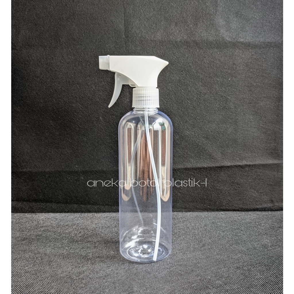 Jual Botol Semprot kispray 500ml Bening Botol Model Tinngi Botol Spray 500ml Pet Tebal | Shopee ...