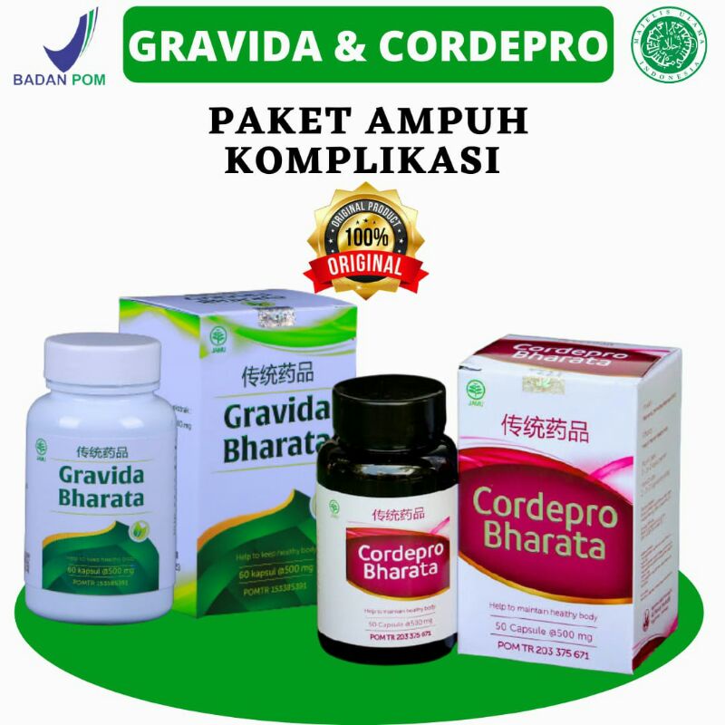Jual Obat Komplikasi Kanker, Galrida Bharata + Cordepro Bharata - Obat ...