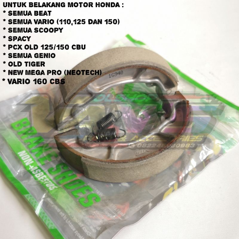Jual Kampas Rem VTC BELAKANG Vario 160 CBS, All Vario (110,125 Dan 150 ...