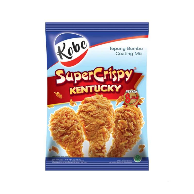 Jual tepung bumbu kobe super crispy kemasan besar 210 gr | Shopee Indonesia