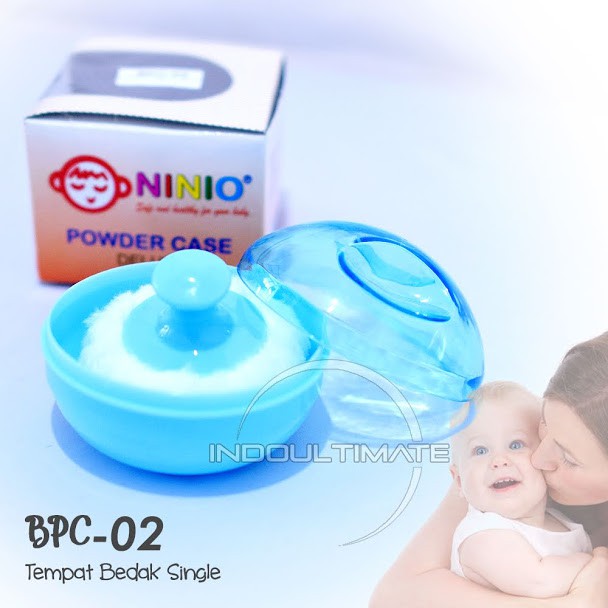Jual Wadah Bedak Bayi NINO Tempat Bedak Baby Single Baby Powder Case ...