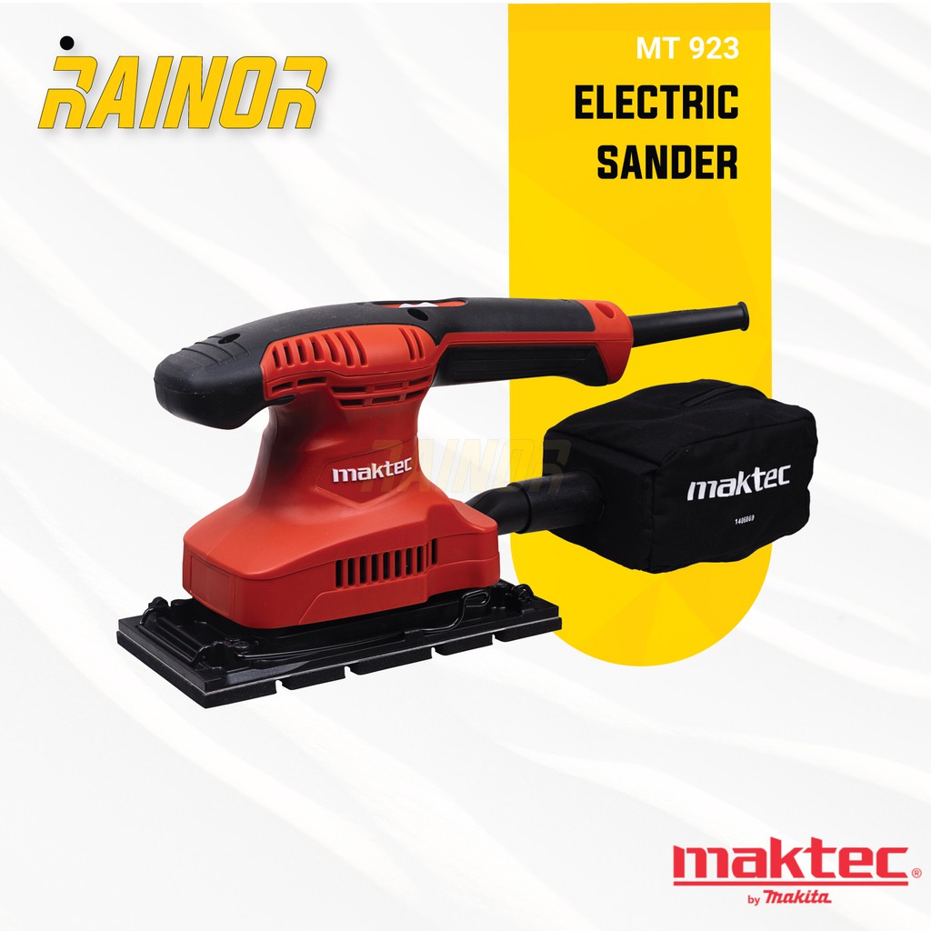 Jual Mesin Amplas Kayu / Electric Sander Maktec MT923 | Shopee Indonesia