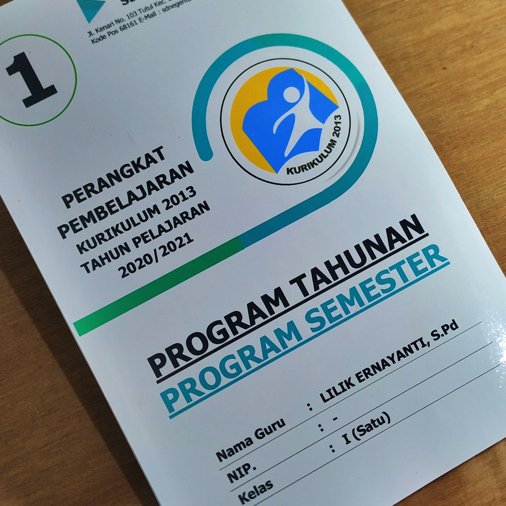 Jual Prota Promes Kelas 1 Semester 1 Perangkat Pembelajaran SD ...