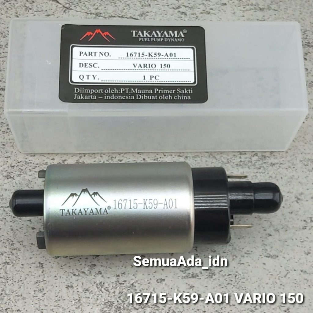 Jual Dinamo Pompa Bensin Rotak Fuel Pump Vario 125 / VARIO 150 FI ...