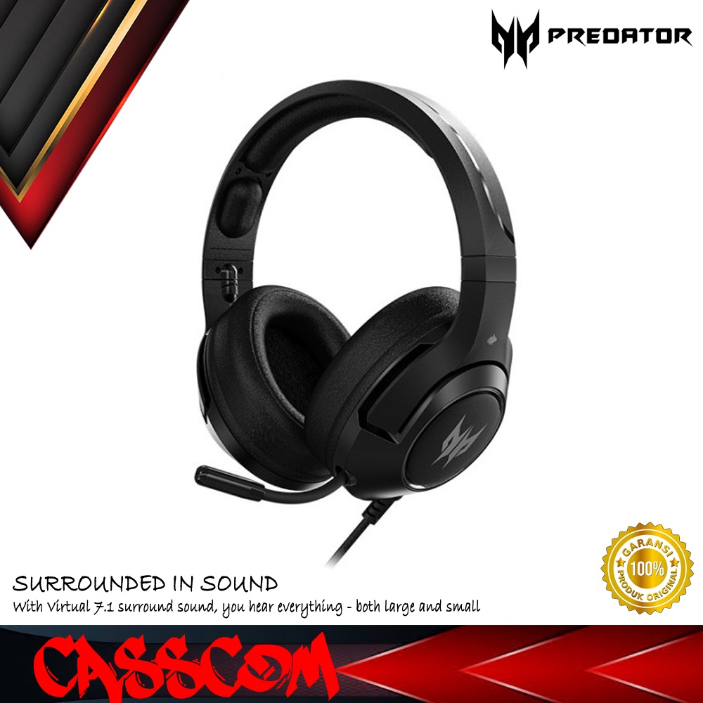 Jual Headset Gaming ACER Predator Galea 350 Stereo Surround | Shopee ...