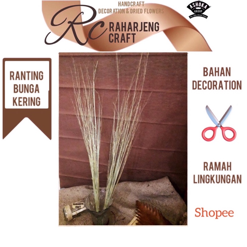 Jual 037 || 1ikat ||Weed flower twig ranting bunga kering | Shopee ...