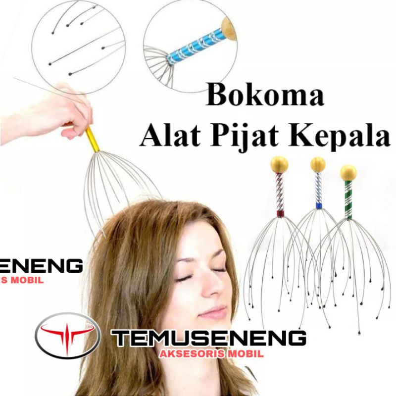 Jual Alat Pijat Kepala Bokoma Massage Pijet Kepala Pusing Migrain ...