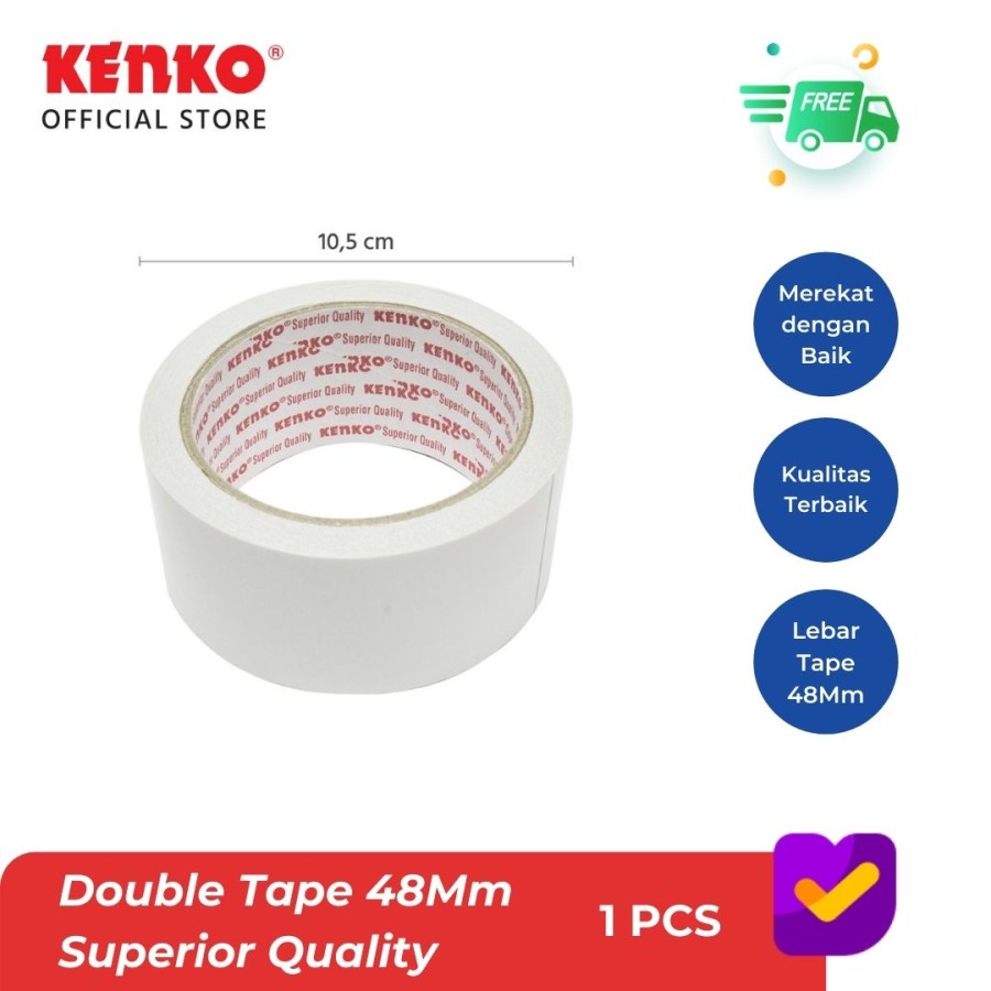 Jual Kenko Double Tape 48 Mm - Red Core Superior Quality | Shopee Indonesia