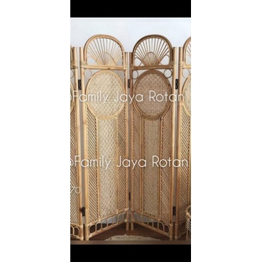 Jual PREMIUM SEKAT PEMBATAS RUANGAN ROTAN MODEL EXPORT/TIRAI ROTAN ...