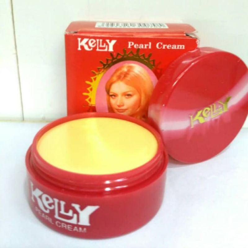Jual kelly pearl cream besar 15gr | Shopee Indonesia