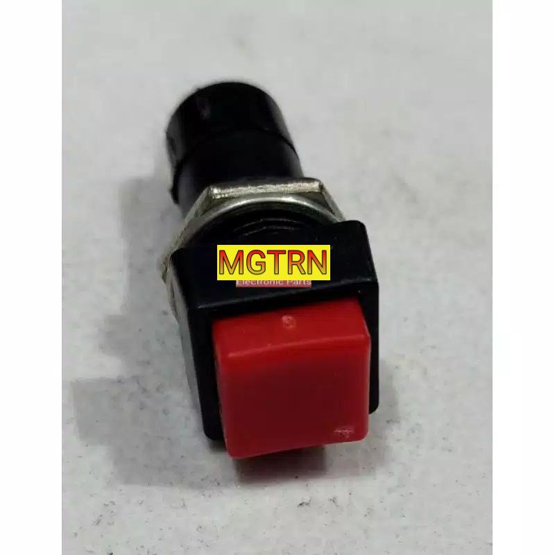 Jual Saklar Switch Push ON Kepala Segi Merah | Shopee Indonesia