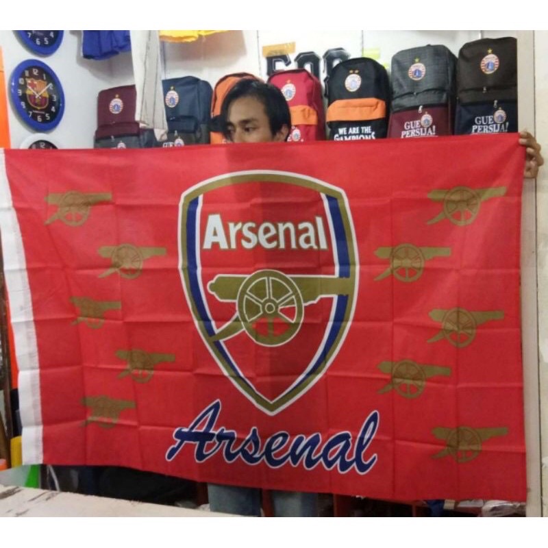 Jual BENDERA ARSENAL AKSESORIS ACCESSORIES | Shopee Indonesia