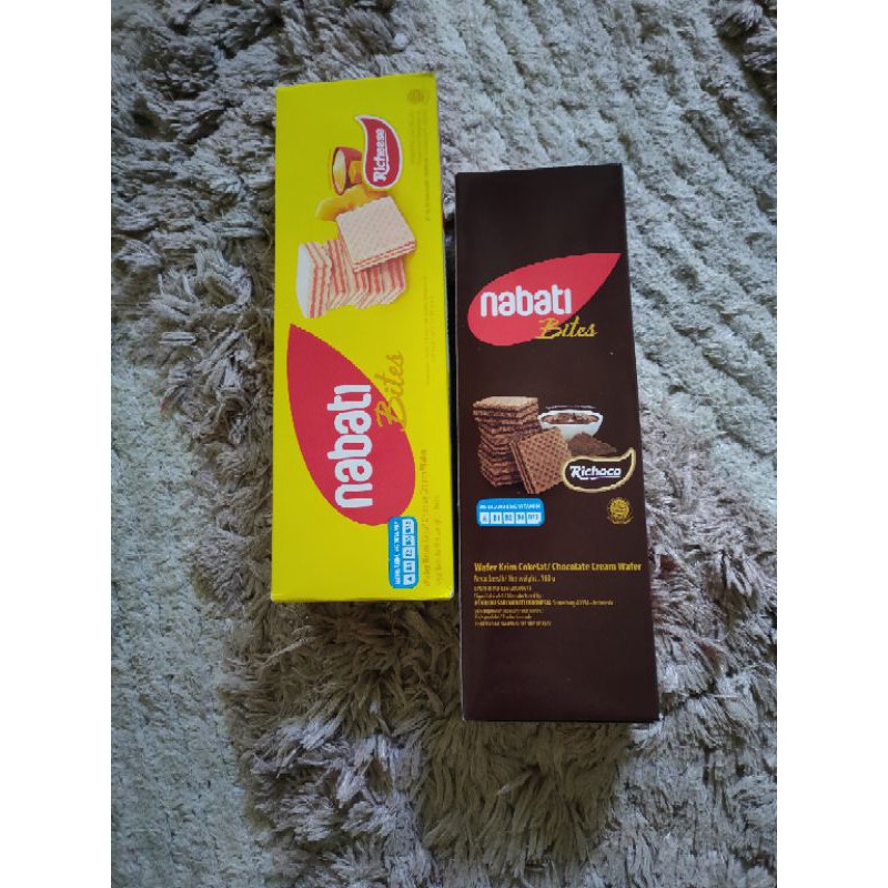 Jual Nabati bites BOX wafer Richeese / richoco 163 gr | Shopee Indonesia