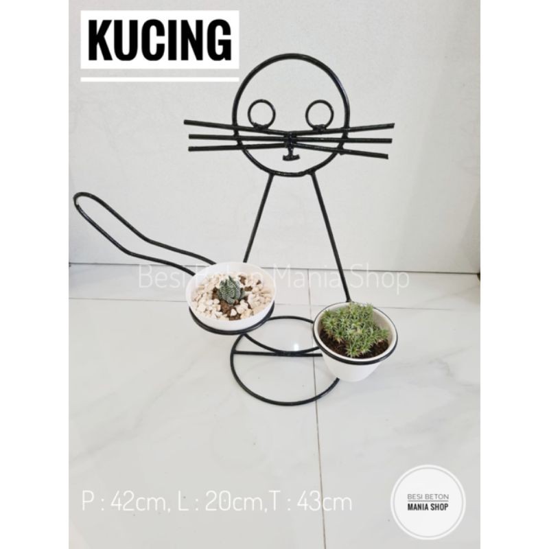 Jual STANDING POT / STANDING POT BESI / RAK KAKTUS / RAK POT BESI / POT ...