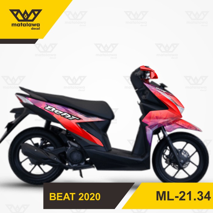 Jual Decal Sticker Variasi Fullbody All New Beat 2020 Deluxe-Dekal ML ...