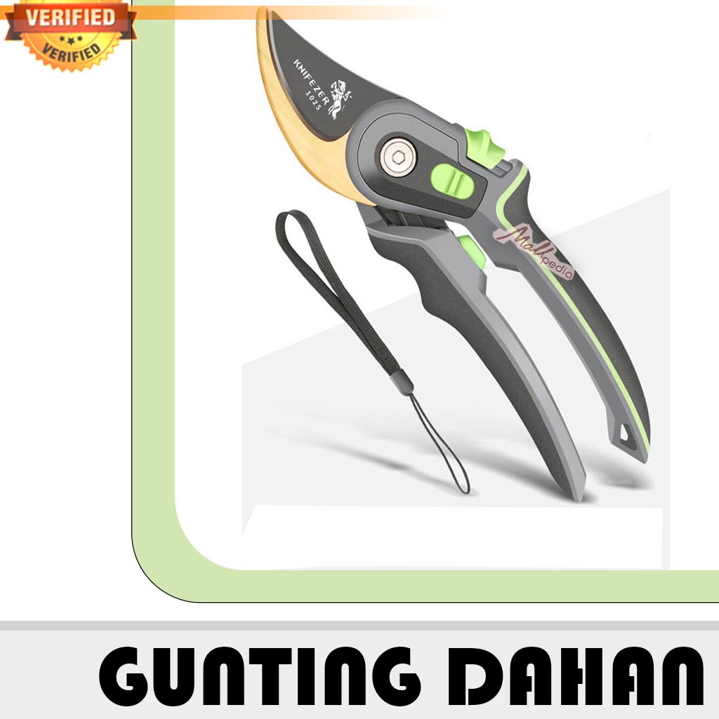 Jual ORI100% Knifezer gunting dahan bunga ranting stek alat potong dahan garden taman AIRAJ ...