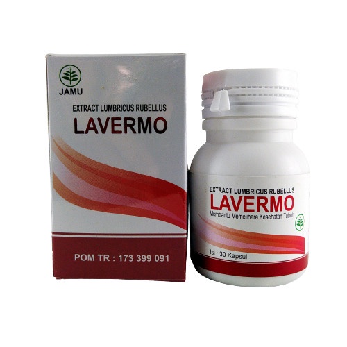 Jual kapsul cacing lavermo herbal demam ddb types obat dbd | Shopee ...