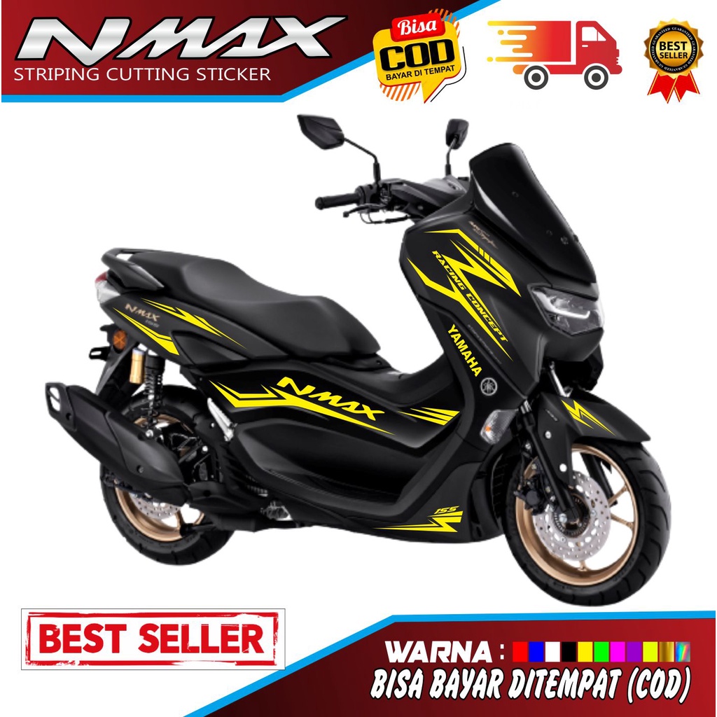 Jual CUTTING NMAX MURAH STICKER NMAX BARU CUTTING STICKER NMAX NEW 2022 ...