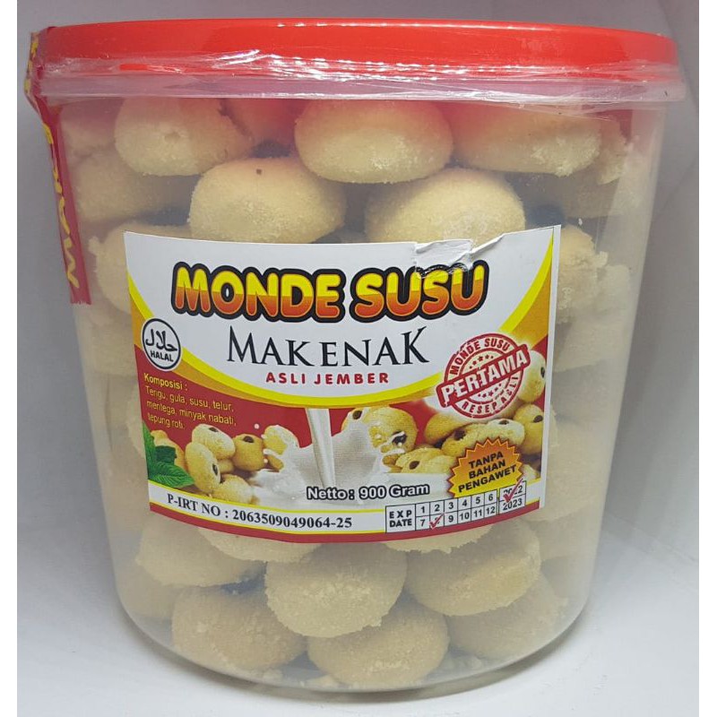 Jual Kue Kering Lebaran Monde Susu 900 gram | Shopee Indonesia