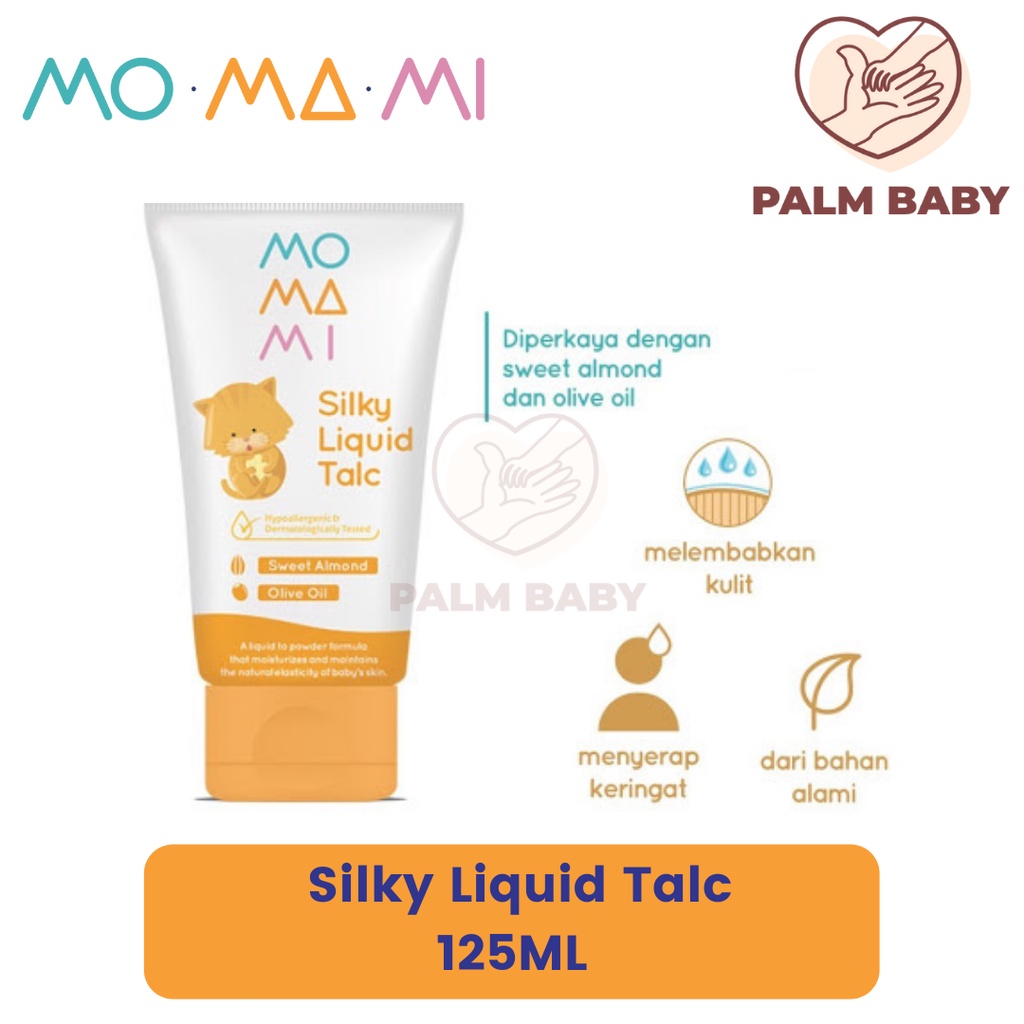 Jual Momami - Silky Liquid Talc (125Ml) | Shopee Indonesia